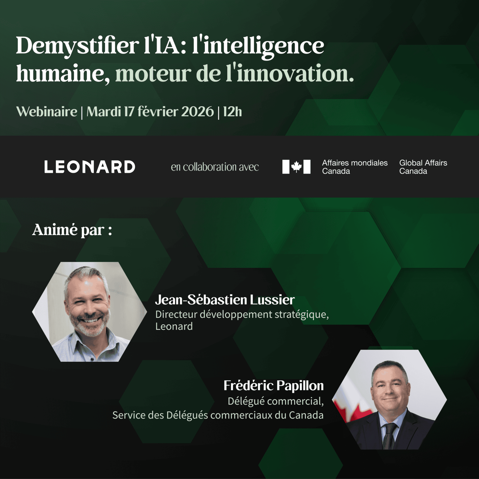 [Webinaire] - Demystifier l'IA: l'intelligence humaine, moteur de l ...